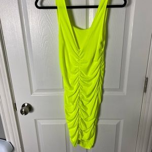 Dresses | Lime Green Body Con Dress | Poshmark